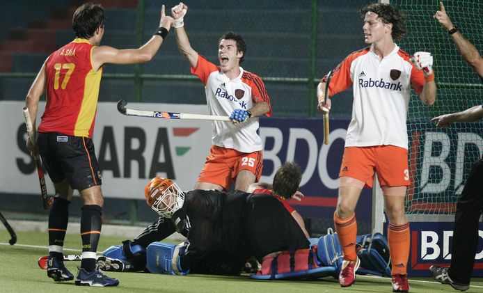 Debuut van ‘de Van Bommel met hockeystick’ Marcel Balkestein in Oranje ...