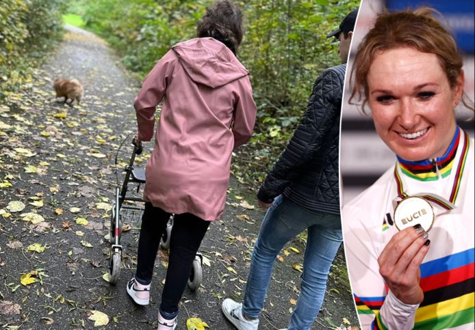 La cycliste néerlandaise Amy Pieters a recommencé à marcher, dix mois après son accident ...