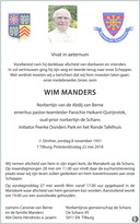 Tilburg-Noord neemt afscheid van Wim Manders, de norbertijn die alle ...