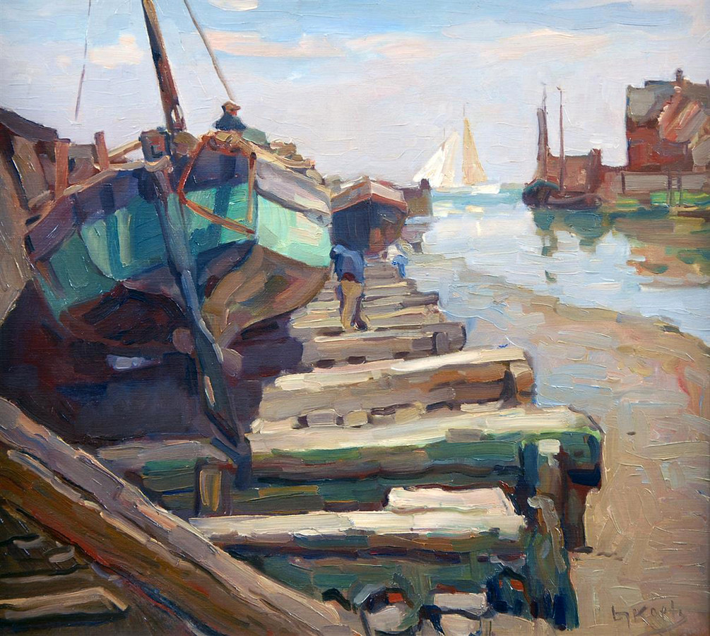 Schenkingen brengen schilderijen van veel ‘Veerse’ kunstenaars terug ...