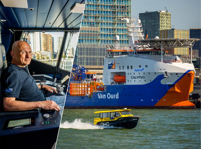 De hypermoderne Calypso kan iets wat weinig schepen kunnen | Rotterdam | AD.nl