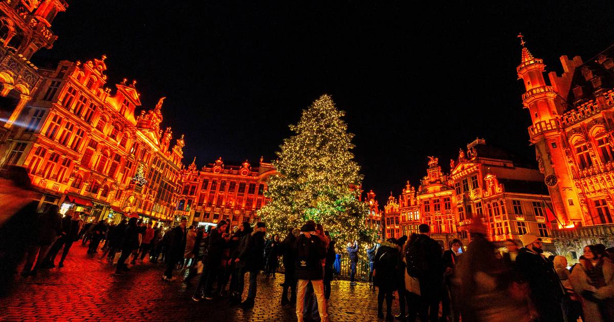 Coup d'envoi des “Plaisirs d'hiver” sur la Grand-Place de Bruxelles ...