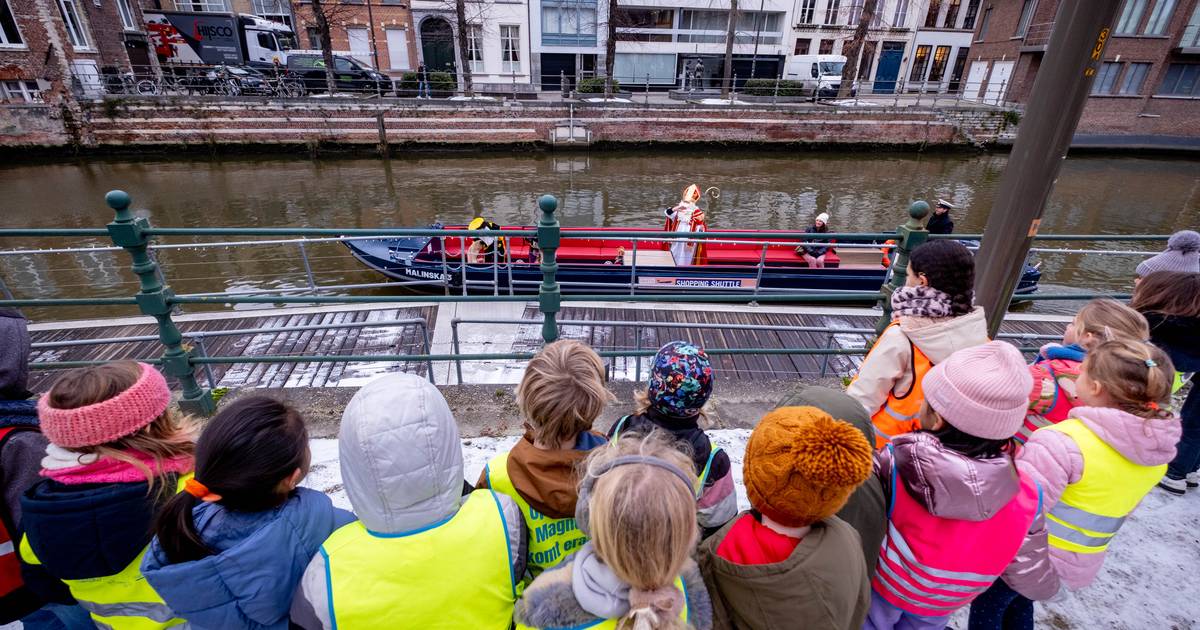 Sinterklaas vaart naar Go Shil | Mechelen | hln.be