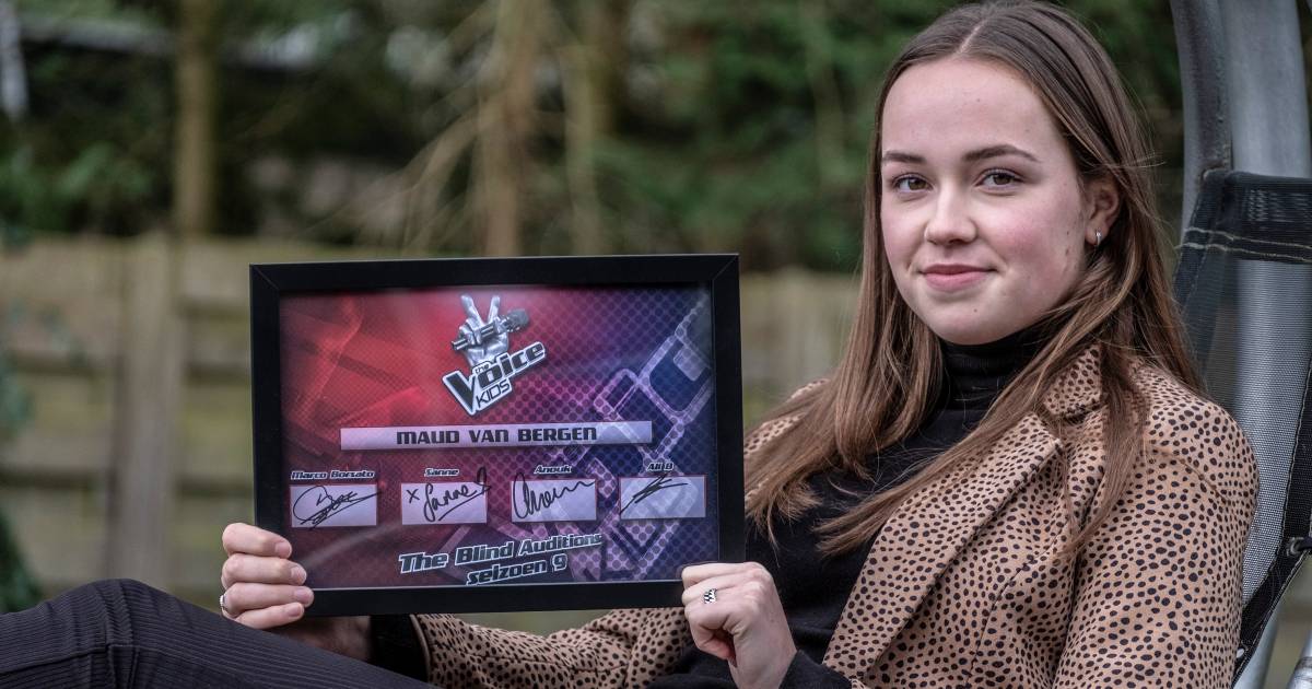 Maud (15) uit Milsbeek schittert vrijdag in The Voice Kids: ‘Het werd ...