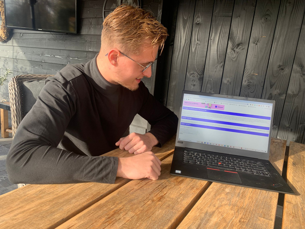 Volgens DUO moest Dominiek 10.000 euro extra terugbetalen, maar hij ...