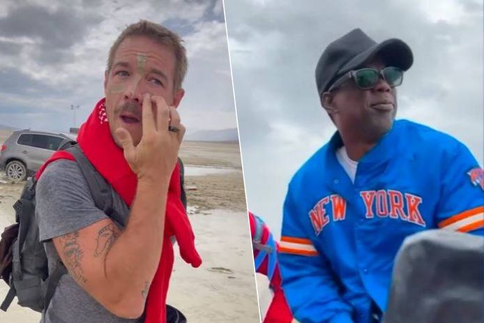 KIJK. Chris Rock en Diplo door fan gered uit Burning Man-modderpoel ...