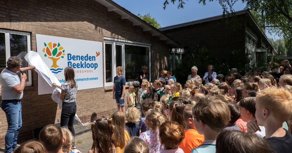 Basisschool Beneden Beekloop heeft nieuw logo; nieuw gebouw laat nog op ...