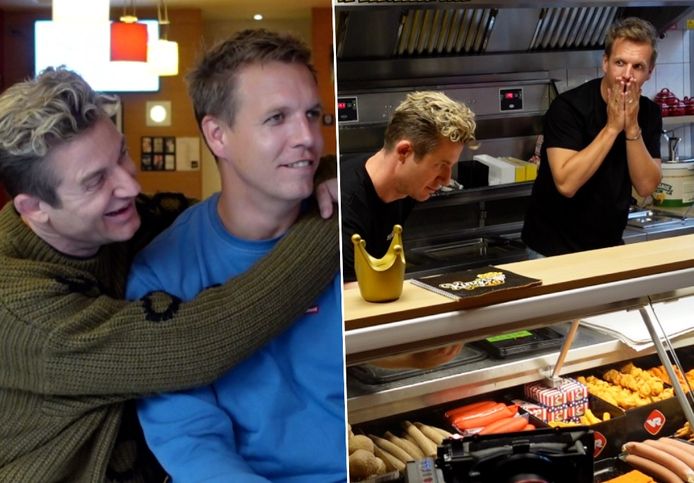 Besties Jani Kazaltzis en James Cooke baten deze week 4 dagen frituur uit: “Op 2,5 uur al bijna ...