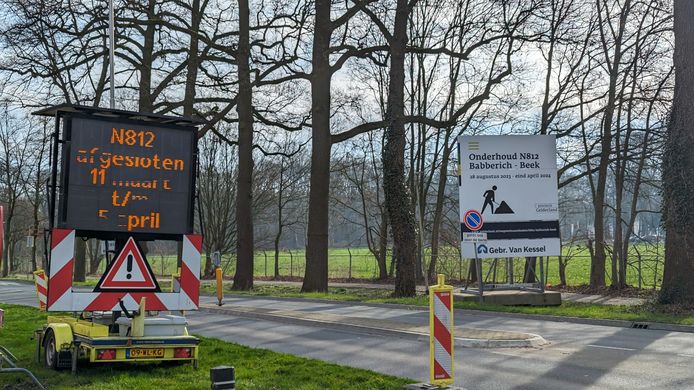 Eerste deel van de weg tussen Babberich en Beek is klaar: vanaf maandag ...