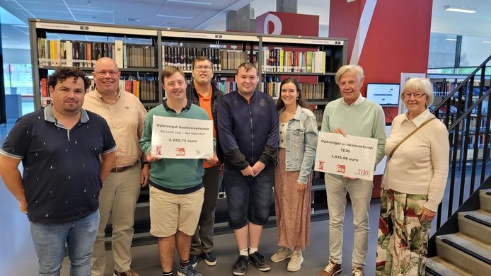 Opbrengst boekenverkoop bibliotheek Ieper naar goede doelen: “Veel ...