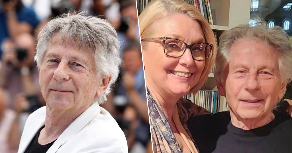 Omstreden regisseur Roman Polanski poseert met de vrouw die hij op haar ...