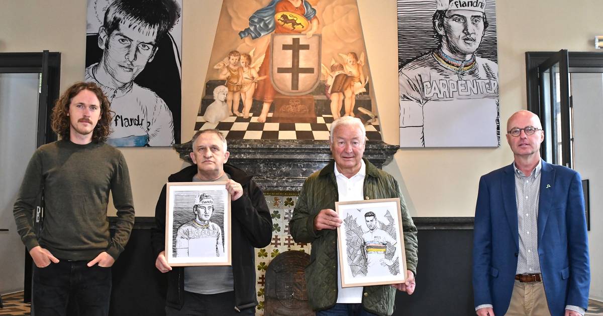 KOERS. vereeuwigt Roeselaarse wereldkampioenen op portret in hun Zaal ...