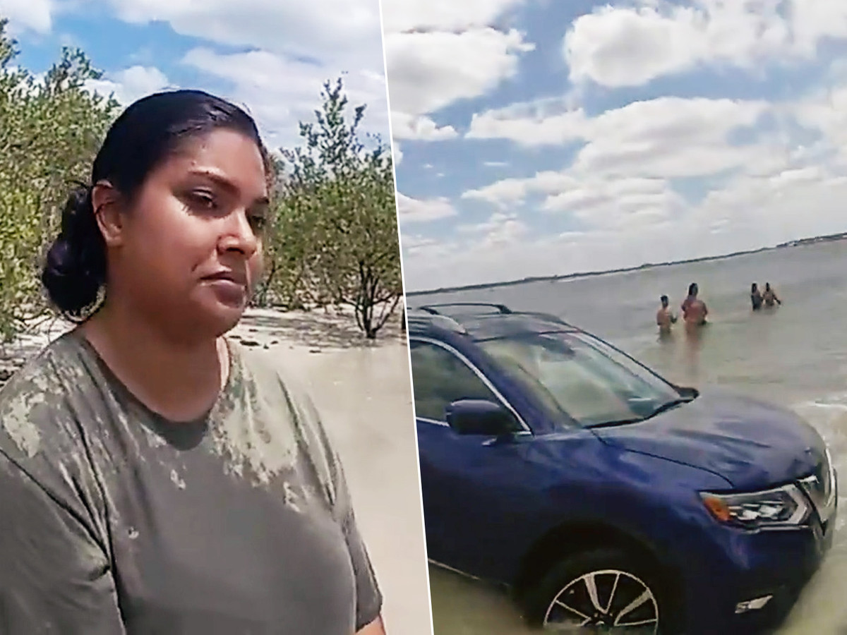 KIJK. Vrouw onder invloed rijdt met 80 km/u strand op en botst bijna ...