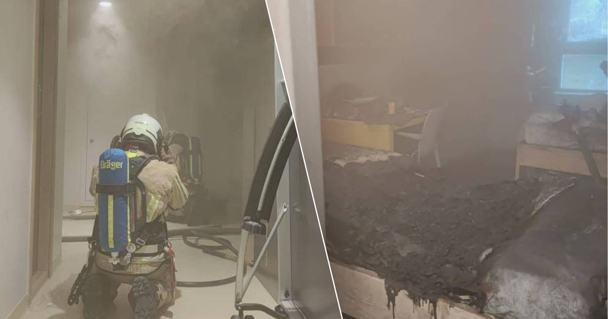 Brand in Titeca-ziekenhuis in Schaarbeek, 60 patiënten geëvacueerd ...