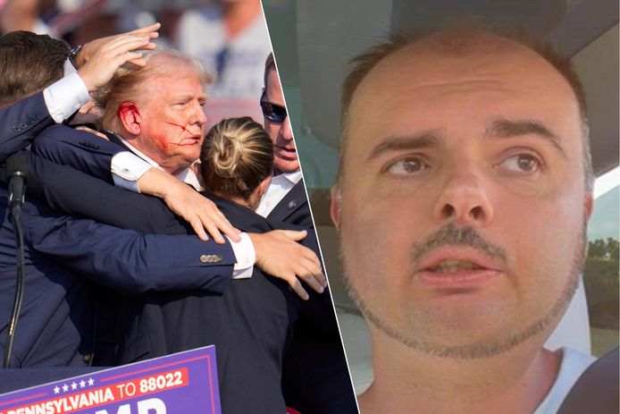 Joeri was bij Trump-rally toen er werd geschoten: “We hoorden knallen ...