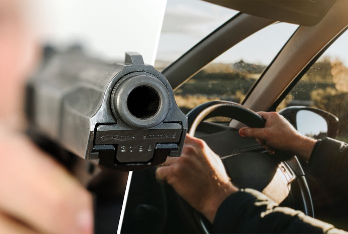 Bij afslag Ommen kijkt automobilist in loop van pistool: ‘Ik laat niet ...