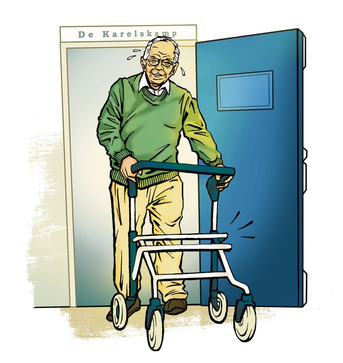 Nachtmerrie voor bejaarde Bas (75) uit Hengelo lijkt voorbij nu hij de ...