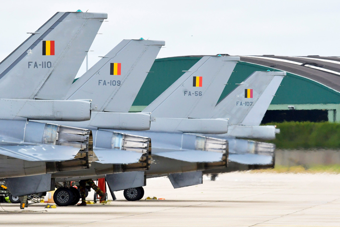 Bouw nieuw complex voor F-35's in Florennes start eind maart | Foto ...