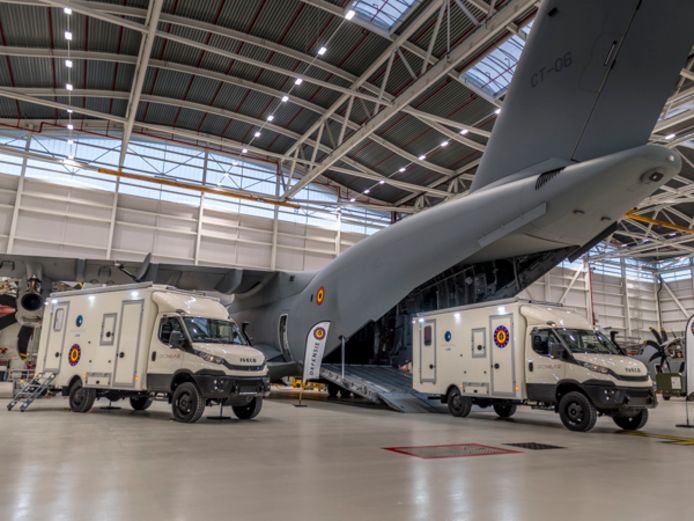 Defensie stuurt twee mobiele labo's en verschillende onderwaterrobots ...