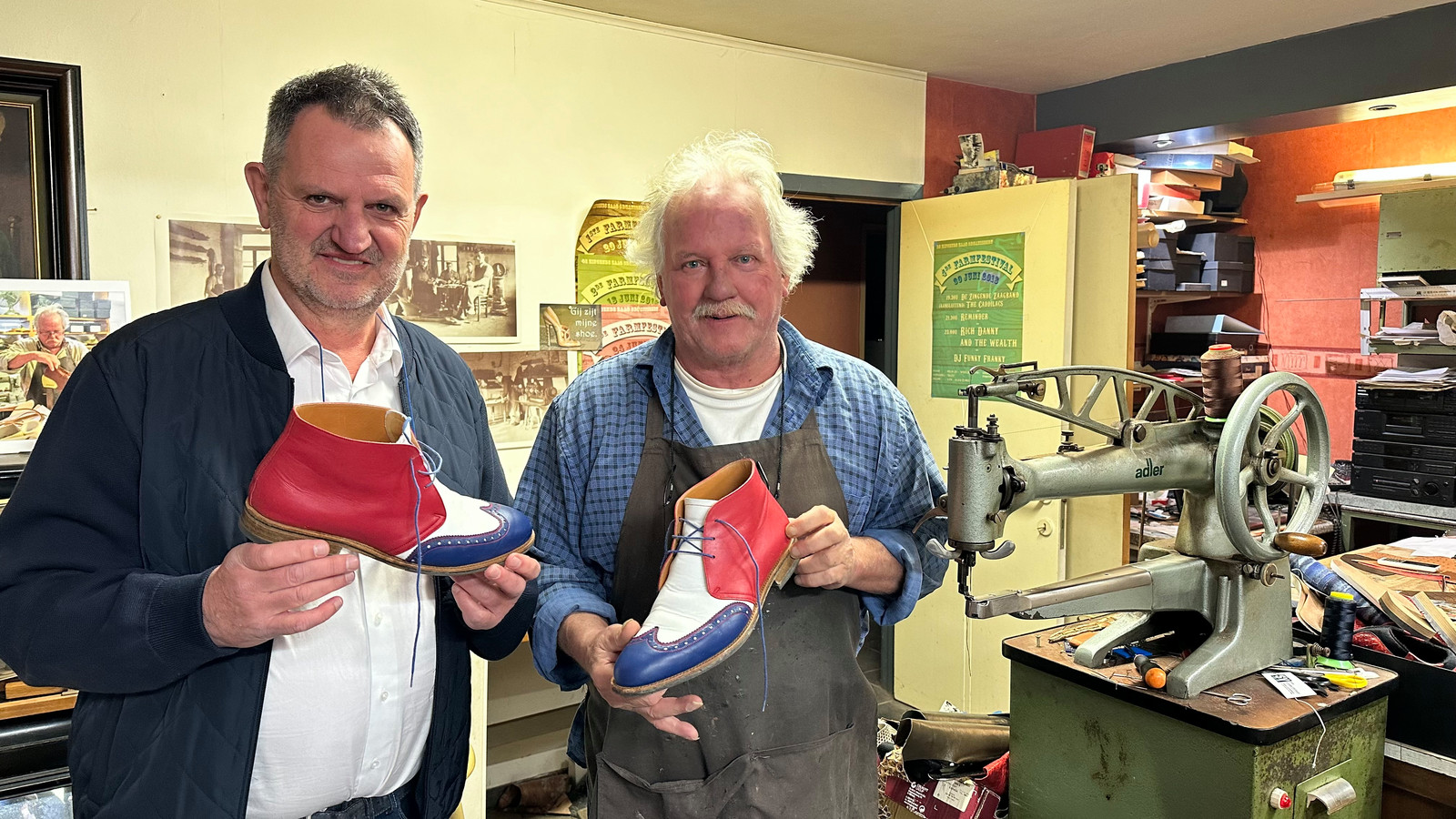 KEMPENSE KLEPPERS. Schoenmaker Luk (68) is een van de laatsten in zijn ...