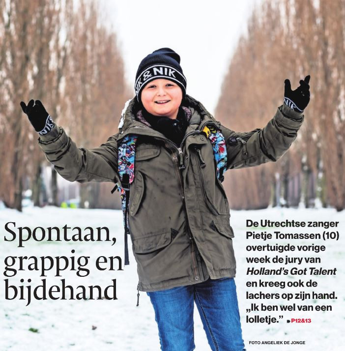 Hoe gaat het nu met volkszanger Pietje Tomassen (12), die de harten van ... Hoe gaat het nu met volkszanger Pietje Tomassen (12), die de harten van ...