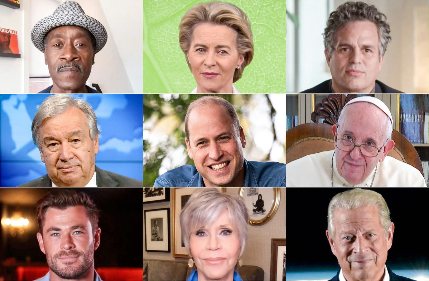 Paus en prins William willen actie tegen klimaatverandering | Foto | AD.nl