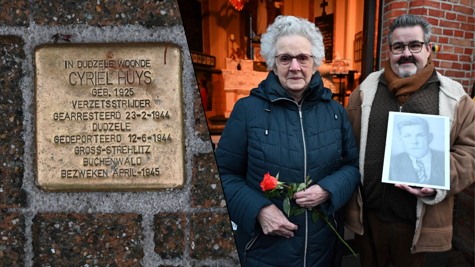 Dudzele brengt hulde aan verzetsstrijder Cyriel Huys | Foto | hln.be