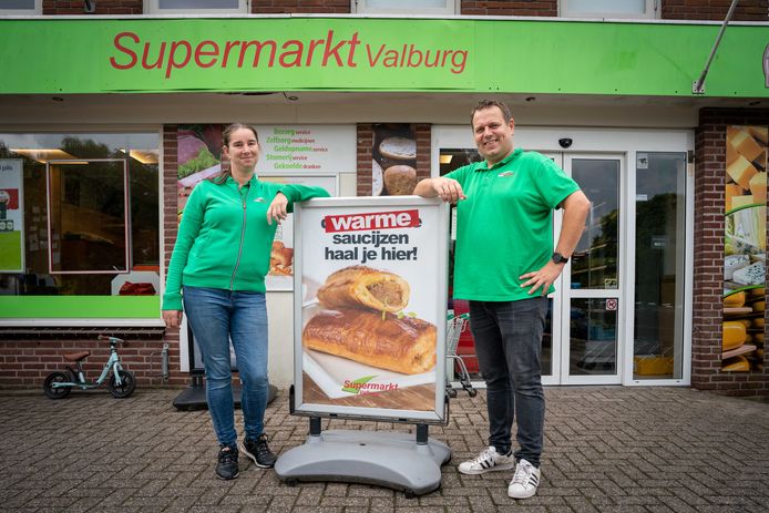 Deze supermarkteigenaren voelen zich al helemaal thuis in Valburg ...