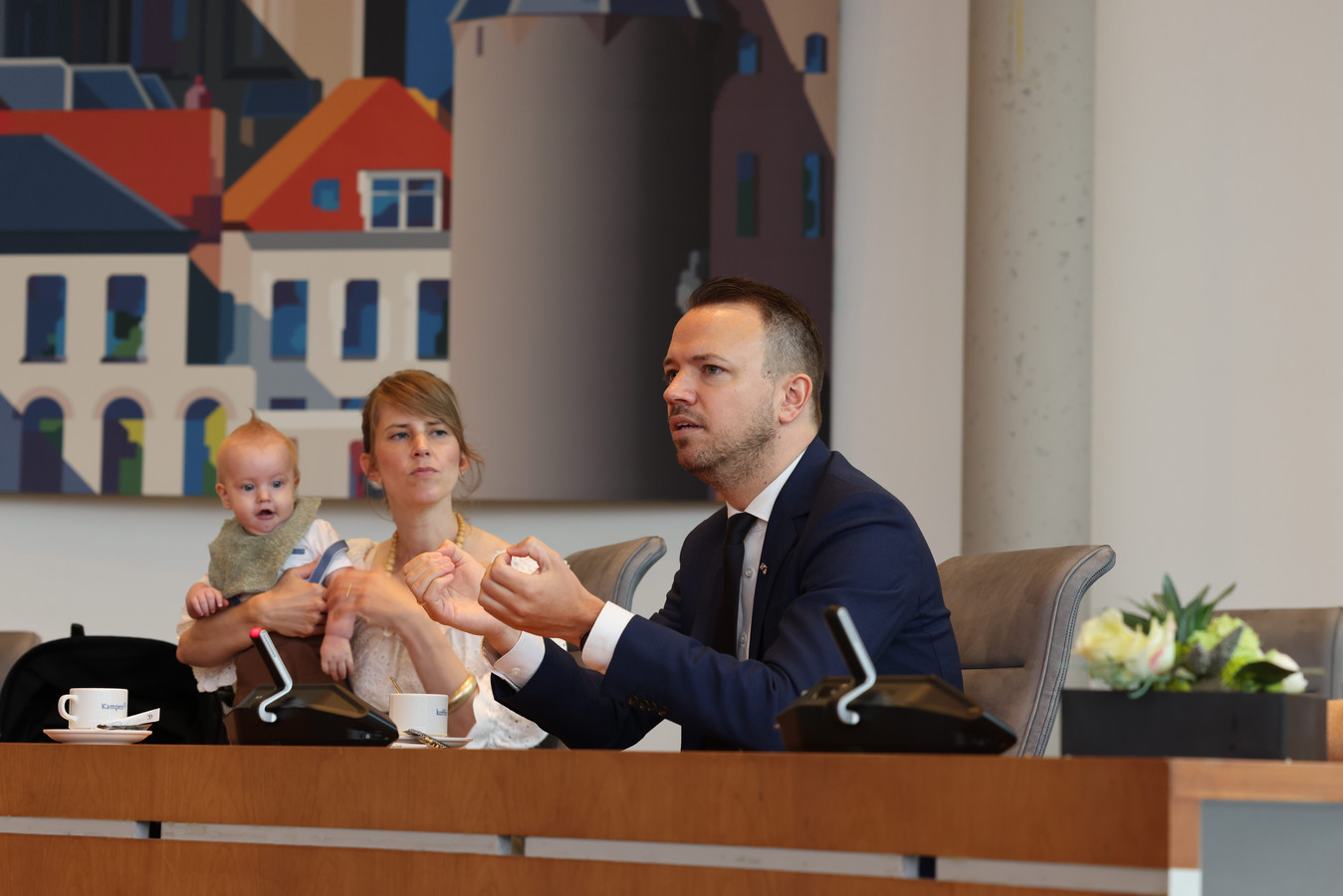 Beoogd burgemeester Sander de Rouwe (40) had altijd al een oogje op de ...