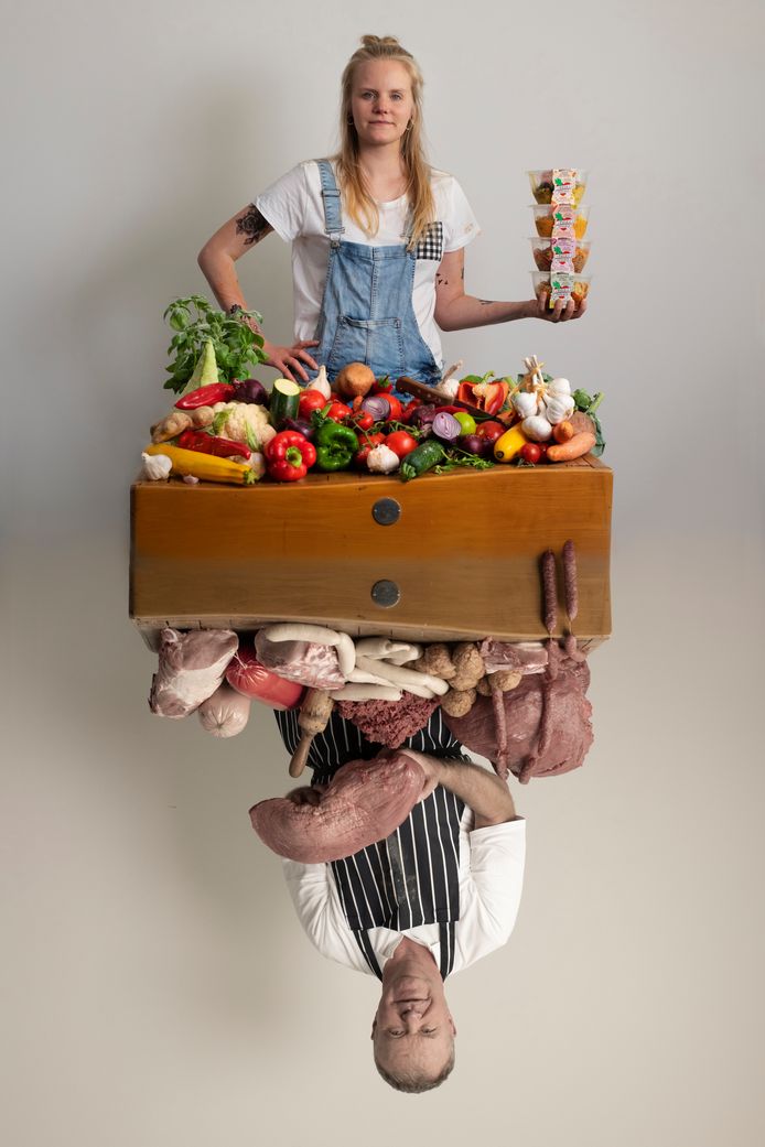 Caroline en Auriane doen het radicaal anders: van een slagersfamilie ...