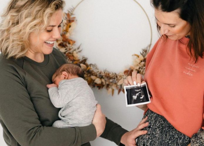 COLUMN: Lara Switten (34), ziek en net bevallen: “We kozen twee meters ...