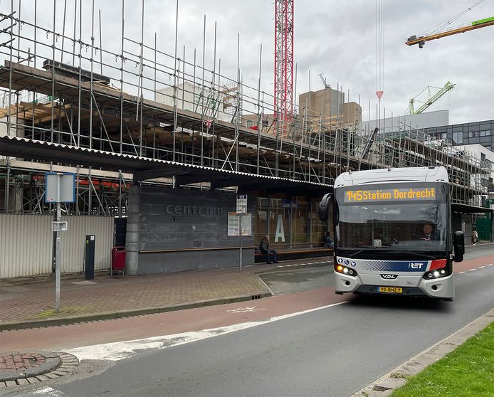 Werk aan nieuwe bushalte begint, nieuwe verrijst om de hoek | Dordrecht ...