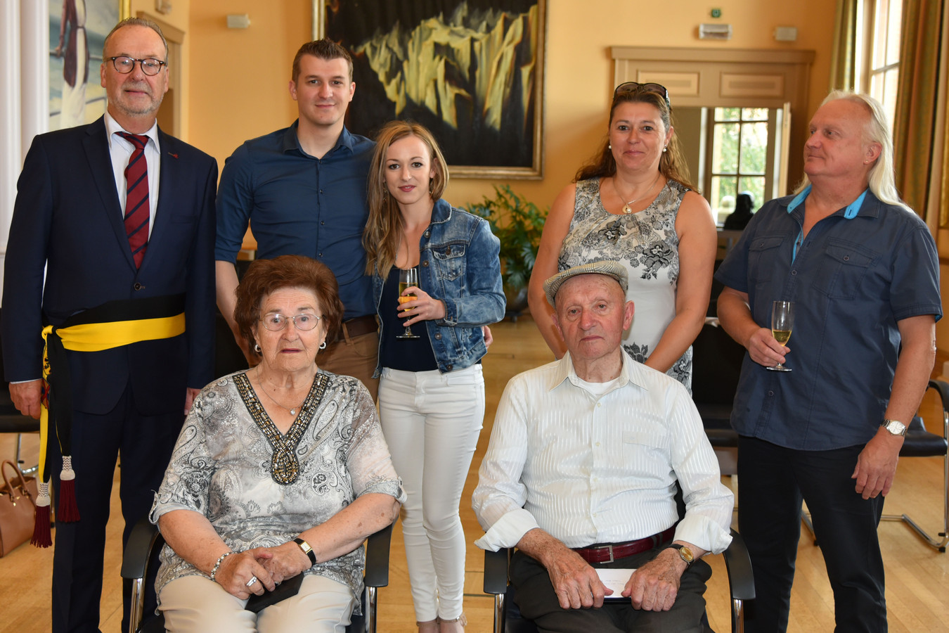 Louis en Paula vieren diamant | Foto | hln.be