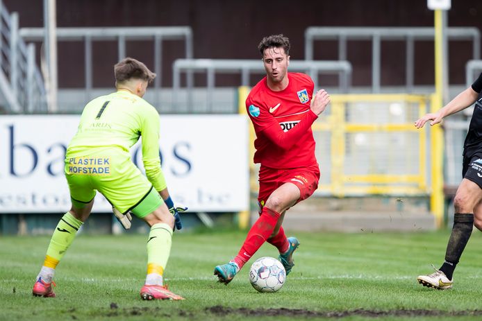 KVC Westerlo komt met de schrik vrij op het veld van Eendracht Aalst. Kyan Vaesen: “Het was ...