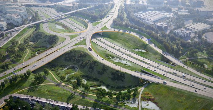 KIJK. Zo zal je over enkele jaren van en naar de luchthaven rijden: één ...