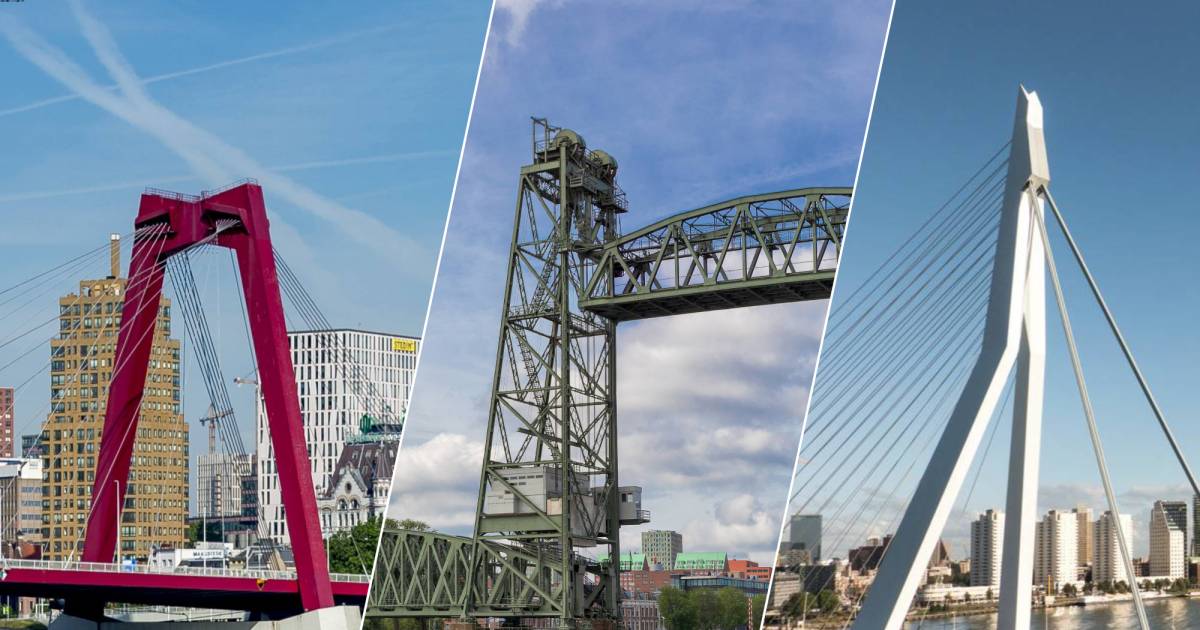 Rotterdamse bruggen zijn iconen, kan de 'goedkope' nieuwe stadsbrug dat ...