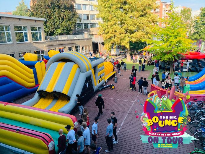 Big Bounce strijkt neer in Koninklijk Lyceum: “Kinderen gaan volledig ...