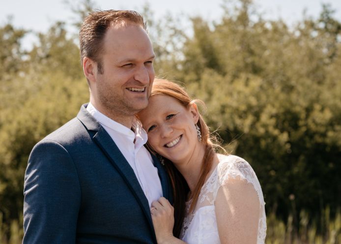 “In 1 ballon zat de sleutel naar onze slaapkamer.” Peter wilde zijn ...