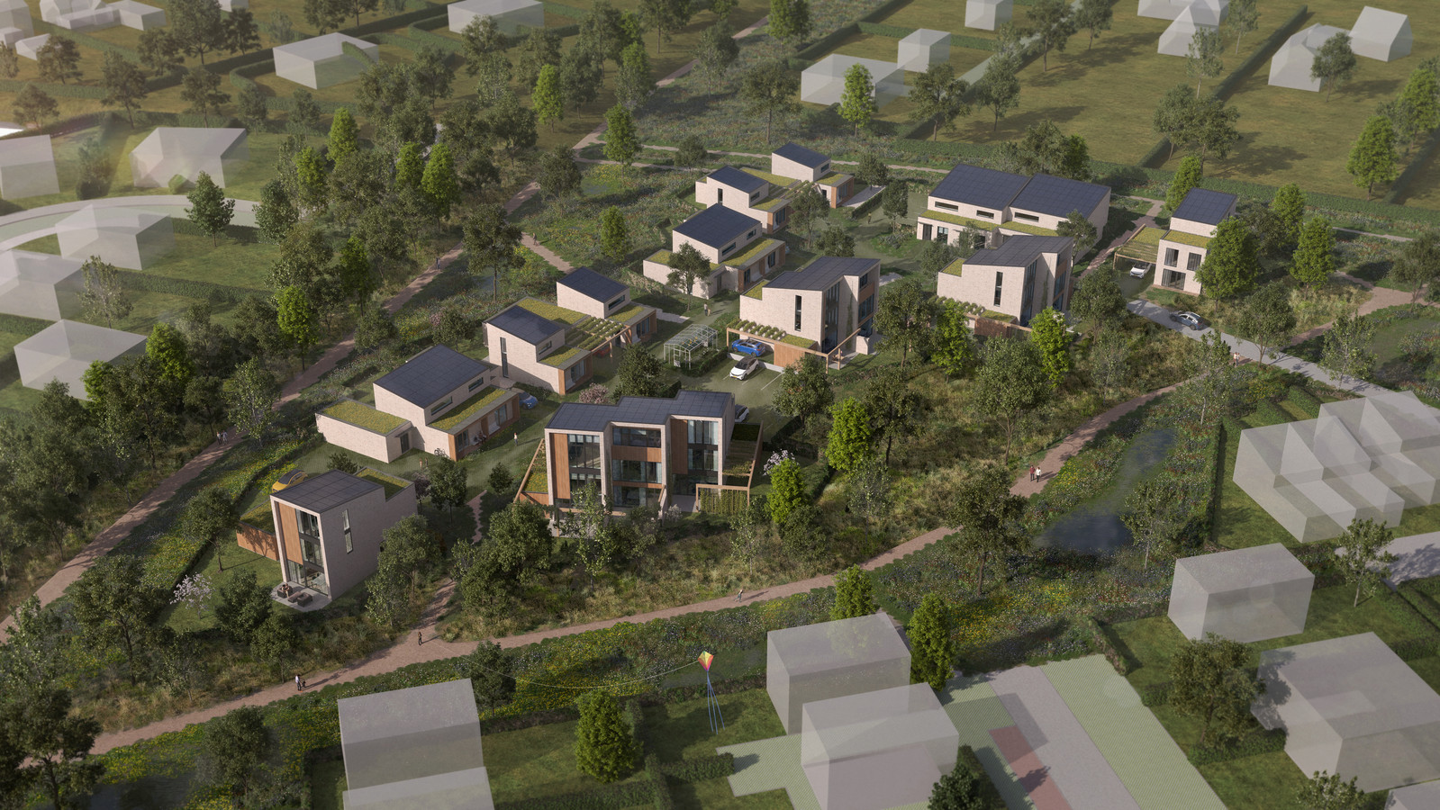 Water uit wijstgronden voor huizen in Boekels plan | Foto | bd.nl