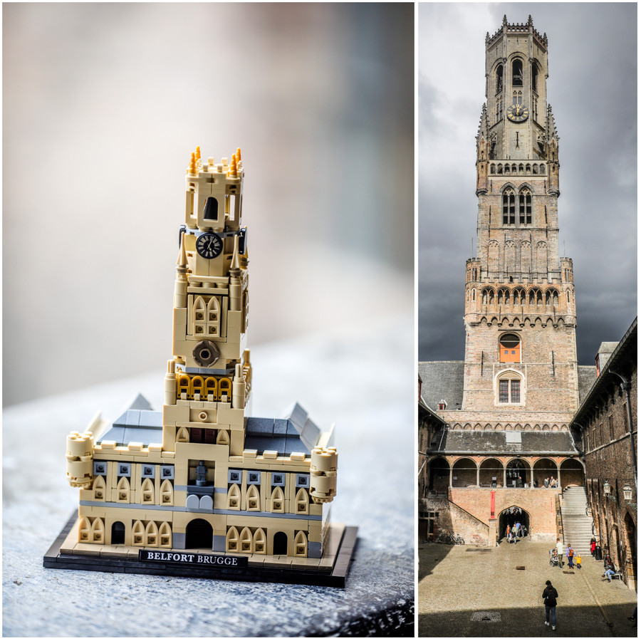Zin om het Brugs Belfort met LEGO te bouwen? Collector’s item telt ...