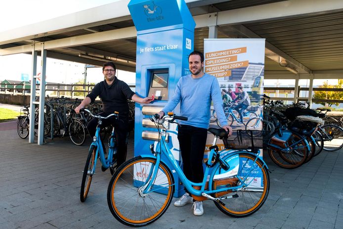 Fiets nodig aan station? Neem de Blue-Bike | Kontich | hln.be
