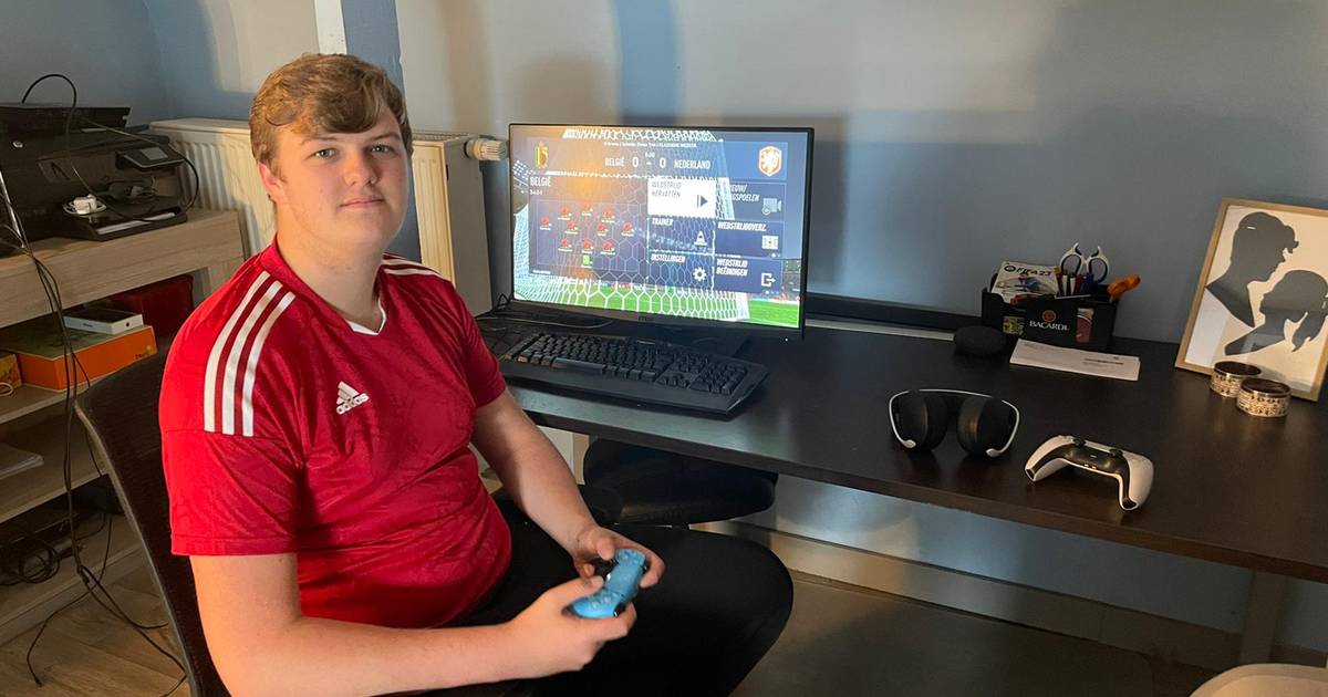 Jelle (19) verdedigt kleuren van STVV in FIFA-competitie en is in de ...