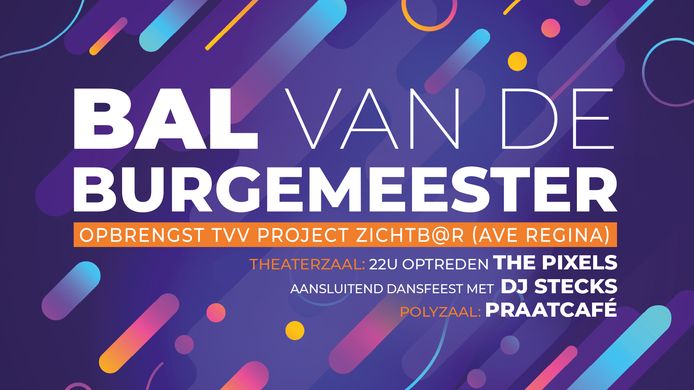 Bal van de Burgemeester vindt plaats op zaterdag 24 september: “Veel ...