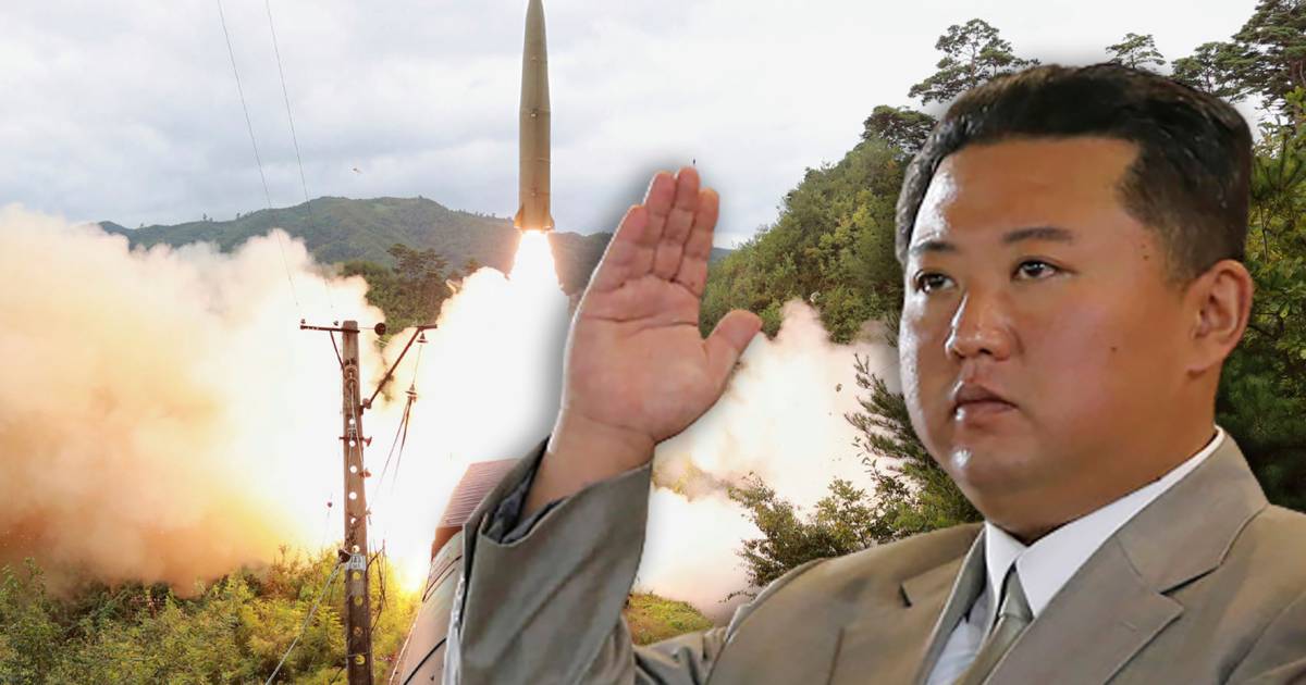 Kim ‘Rocketman’ Jong-un test zich een slag in de rondte ...