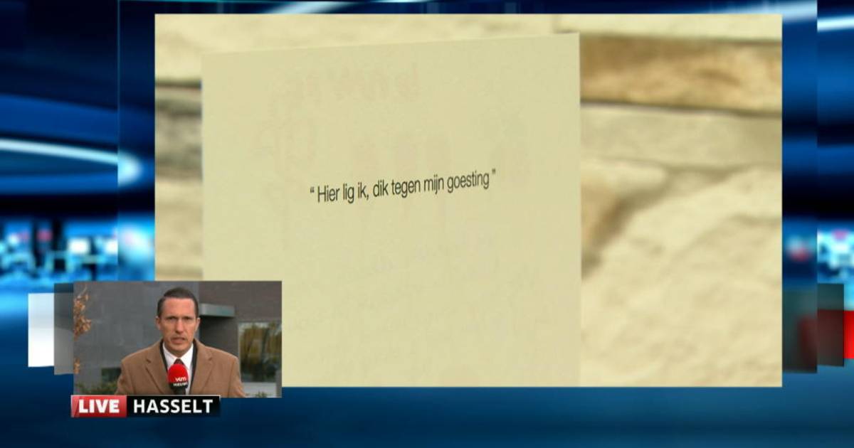 "Hier lig ik, dik tegen mijn goesting" | Binnenland | hln.be