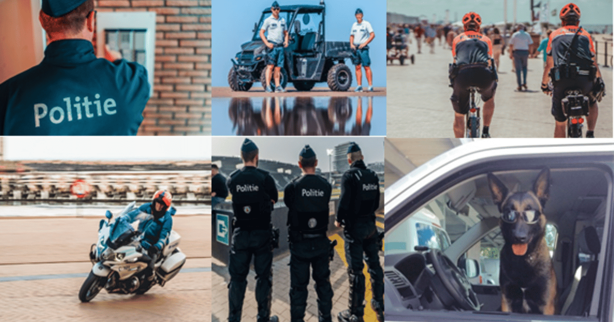 Van rechercheur over informaticus tot hondengeleider: politie Oostende ...
