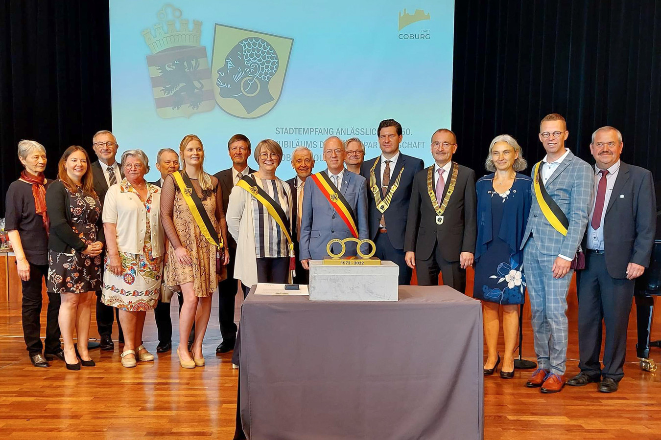 Oudenaarde viert 50 jaar verbroedering met Duitse stad Coburg | Foto ...