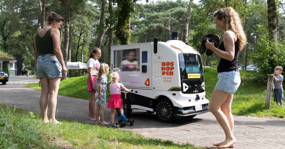 Beerze Bulten introduceert rijdende, onbemande buurtsuper: ‘Het is leuk ...