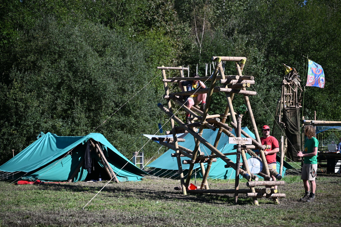 Bijzonder originele contsructies op Kamp en Hout: “12 ton balken en 6 ...