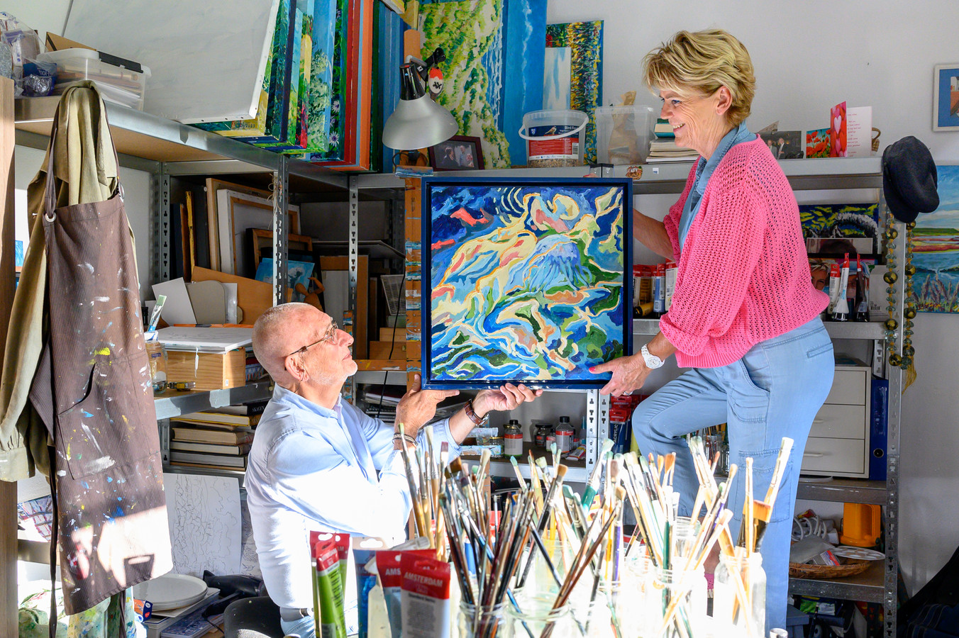 Dokter Visser viel voor Zeeland en voor Ingrid, ook al is hij veel ...